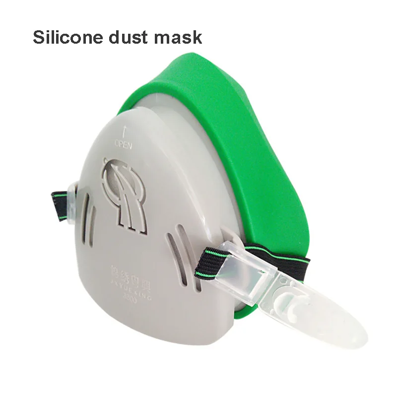 3800 Anti-dust Mask Face Half Mask Welding Workers Professional ...