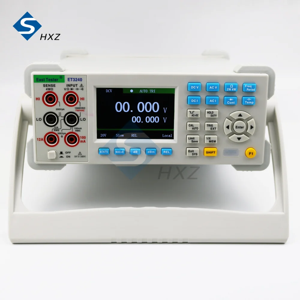 ET3240 Automatic 22000 Counts Benchtop Digital Multimeter with 3.5 Inch ...