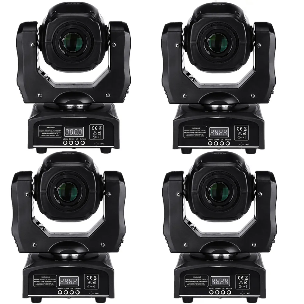 4pcs-75W-LED-Spot-Moving-Head-USA-Luminums-Lamp-7-Color-Wheel-Gobo ...