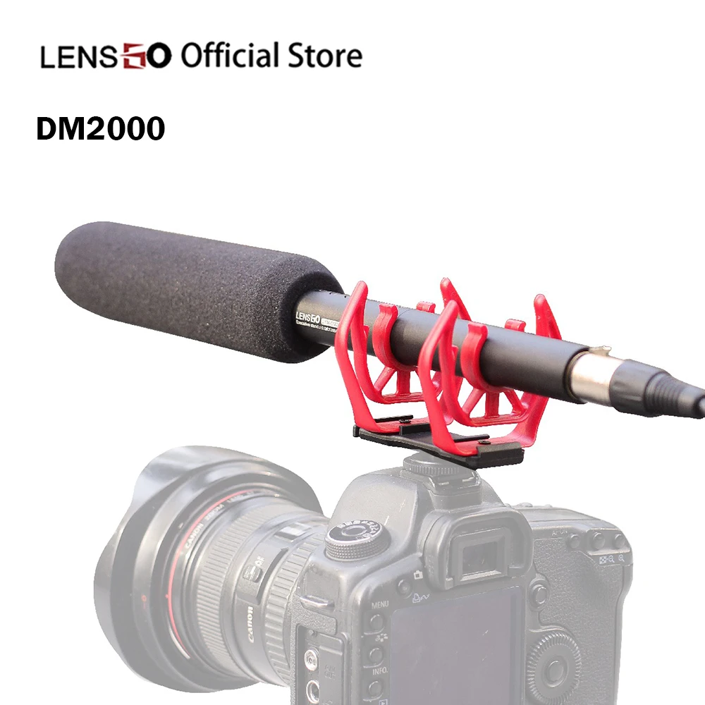 LENSGO-DM2000-Super-Cardioid-Microphone-On-Camera-Handheld-Shotgun ...