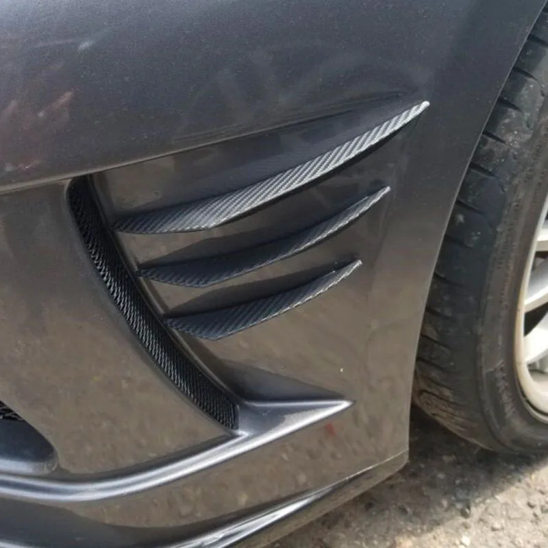 New-6-piece-batch-front-bumper-lip-separator-for-Peugeot-206-207-208 ...