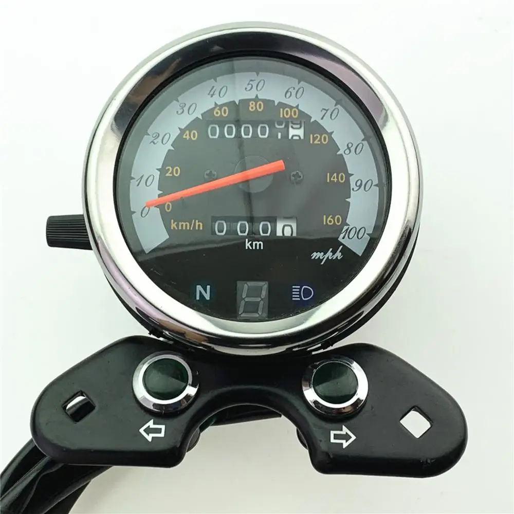 For CG125 Motorcycle Accessories Odometer Motorcycle Modification Retro ...