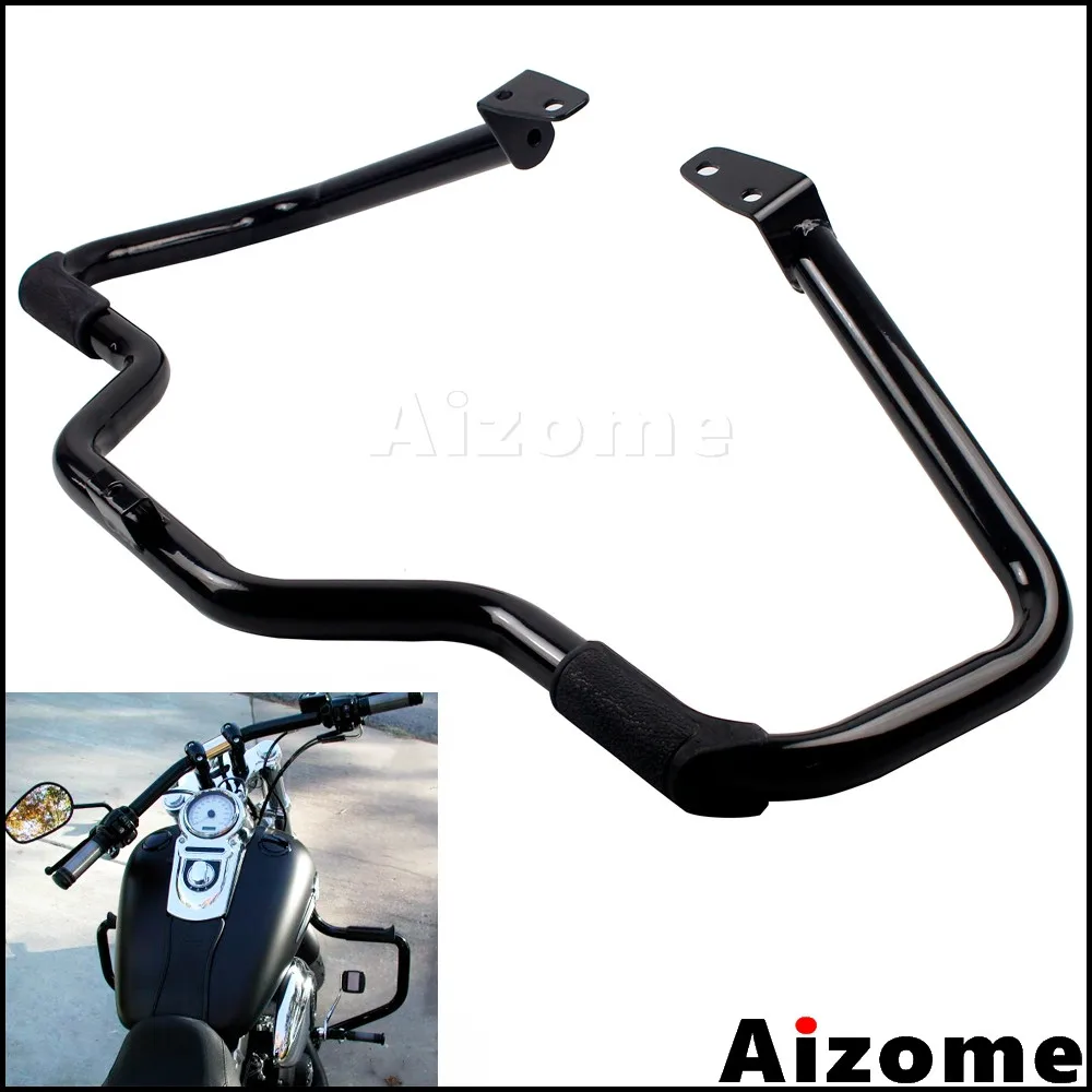 Motorcycle Crash Bar Engine Guard For Harley Dyna Street Bob Fat Bob ...