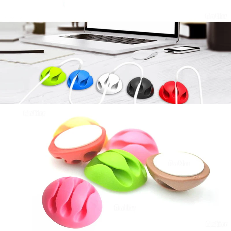 Wire Holder 2020 New Cable Winder Earphone Office Management Organizer ...