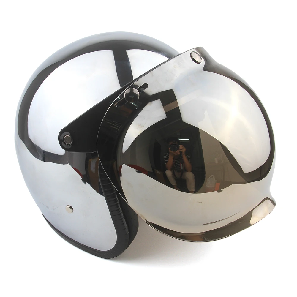 Cafe Racer Helmet Bubble Shield | Reviewmotors.co