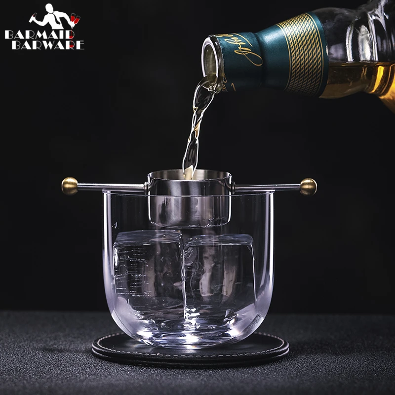 30ml Measuring Cup Tools Bar Measure Cocktail Jigger With Handle For ...