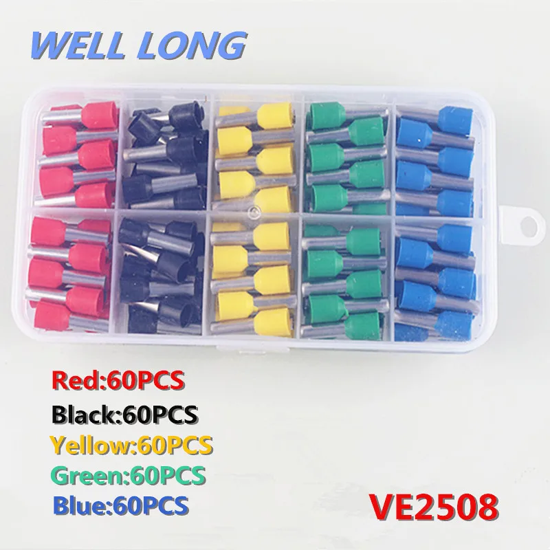 Juego de casquillos Bootlace cooper, Conector de crimpado de cobre ...