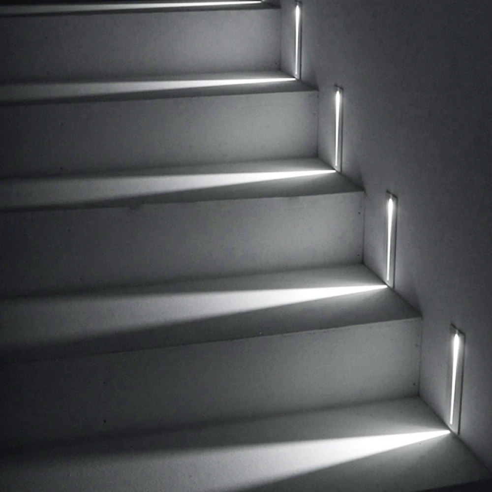 3W-LED-Wall-Light-Recessed-Stair-Light-Indoor-Indoor-Step-Lights-Ladder ...