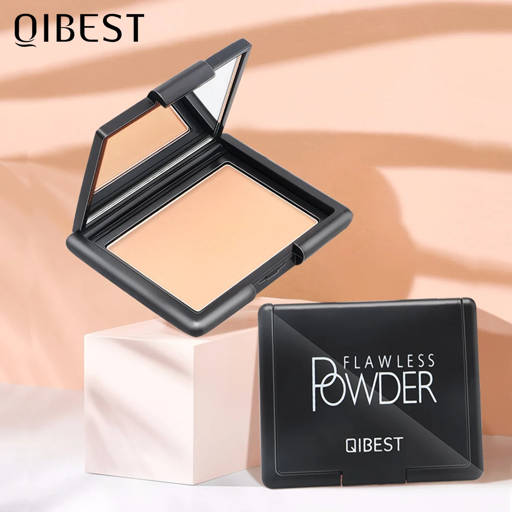 QIBEST-9-Colors-Professional-Face-Powder-Oil-Control-Brighten-Full ...