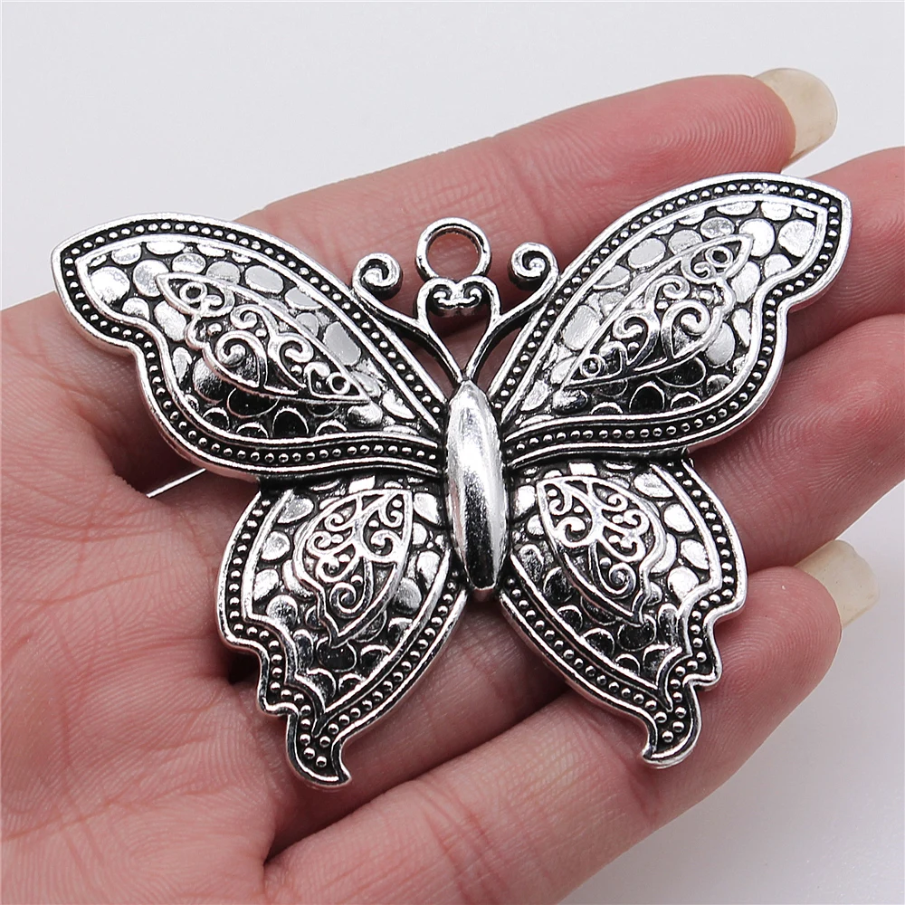 WYSIWYG-1pcs-lot-Butterfly-Charms-Pendant-Diy-Metal-Jewelry-Making ...