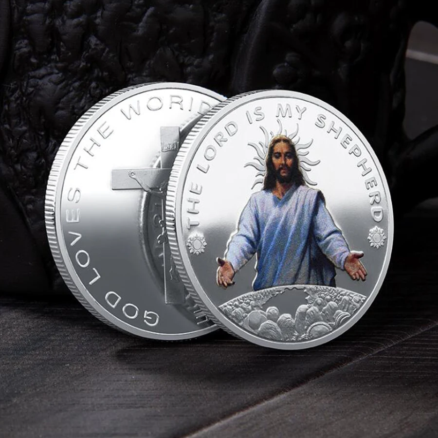 Cristo Redentor moneda conmemorativa de Jesús, religión, colección de ...