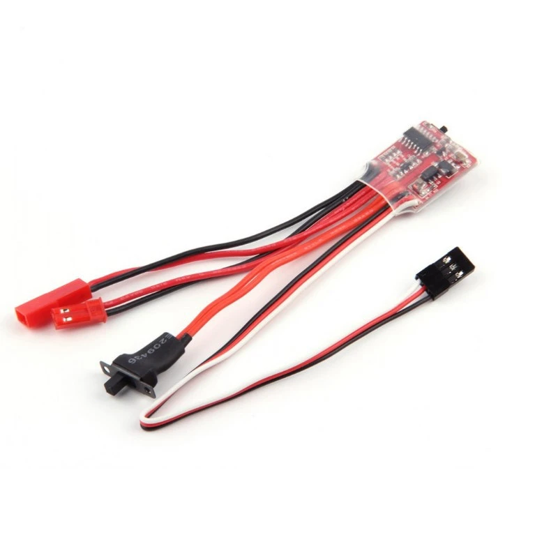 Rc Esc 10a 20a Bustophedon Esc Brushed Speed Controller For Rc Car ...