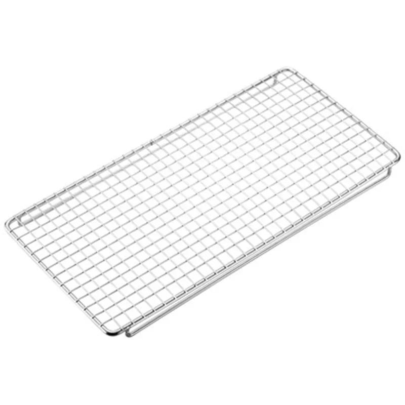 Stainless Steel Barbecue Wire Mesh Campingmoon W-2 Barbecue Grill Plate ...