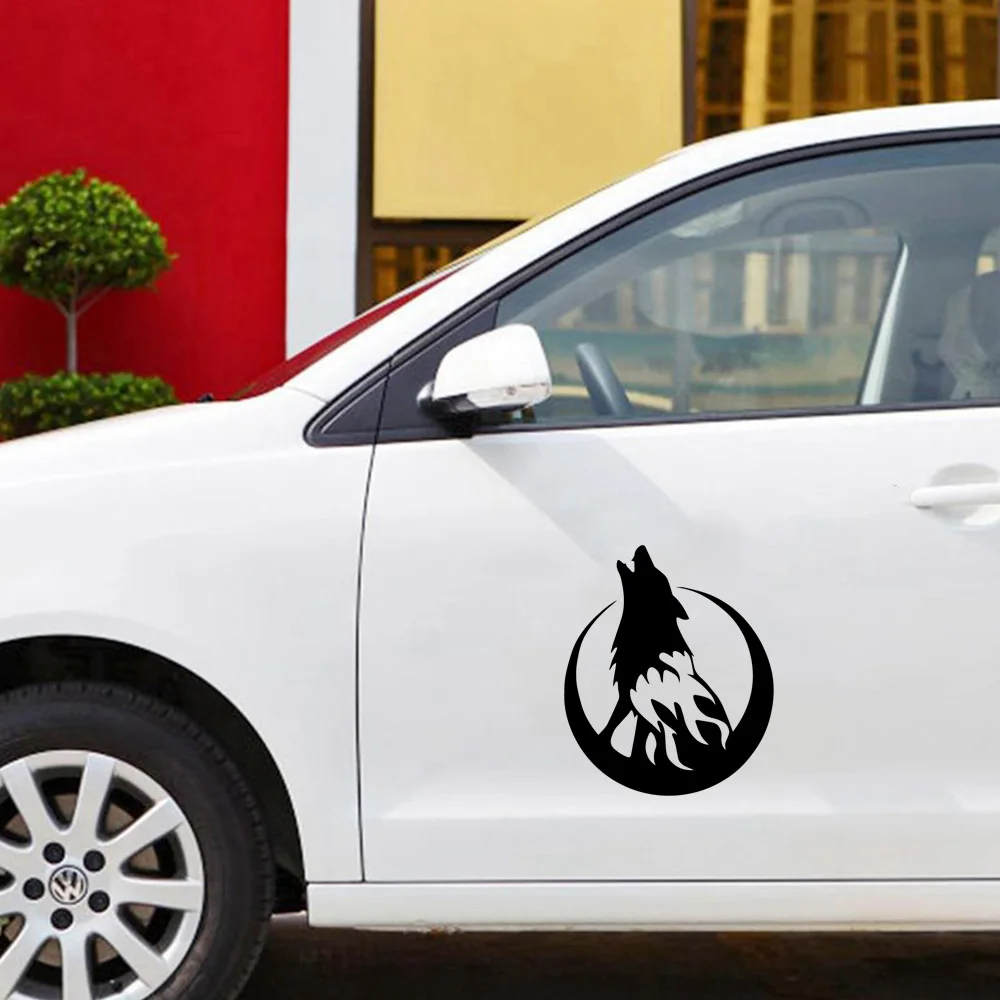 Large size Wolf Car Stickers And car Decals Waterproof Vinyl Funny Auto ...