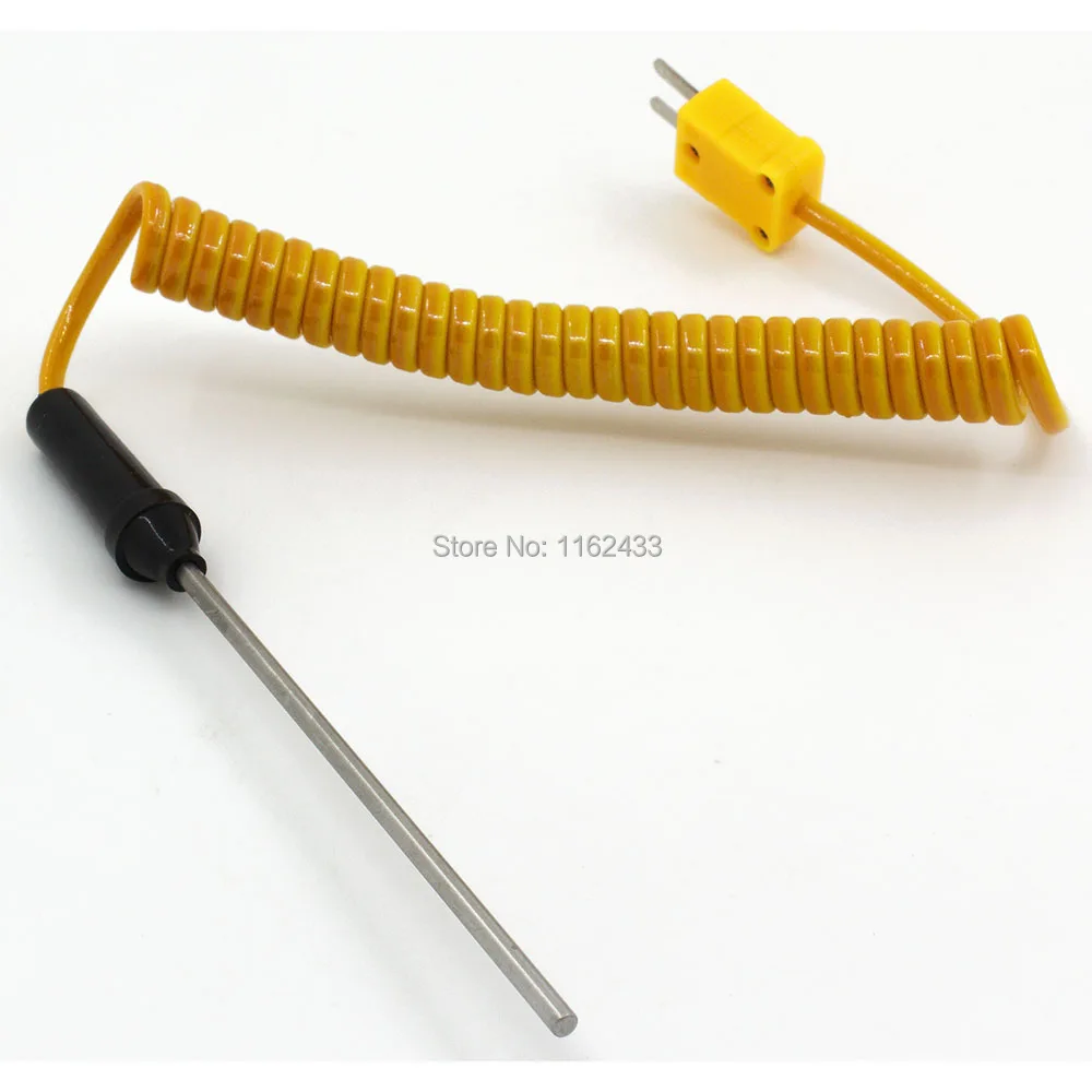 TP-02-K-type-100mm-probe-head-plug-connection-thermocouple-temperature ...