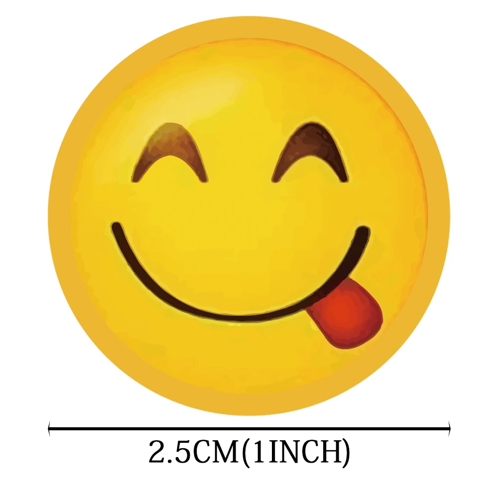 Generic 500 Pcs/roll Smiley Face Sticker For Kids Reward @ Best Price ...
