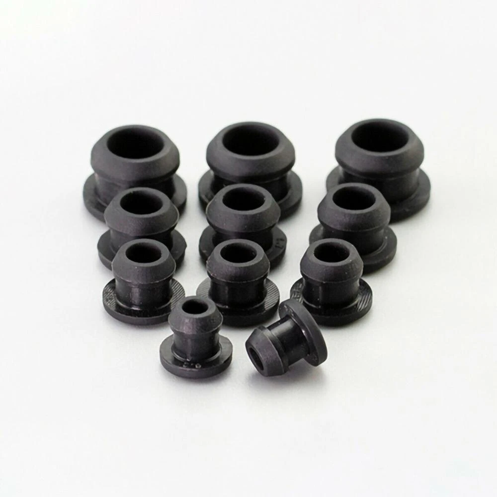 Silicone Rubber Hole Caps 4.5mm To 50.6mm T Type Plug Cover Snap-on ...