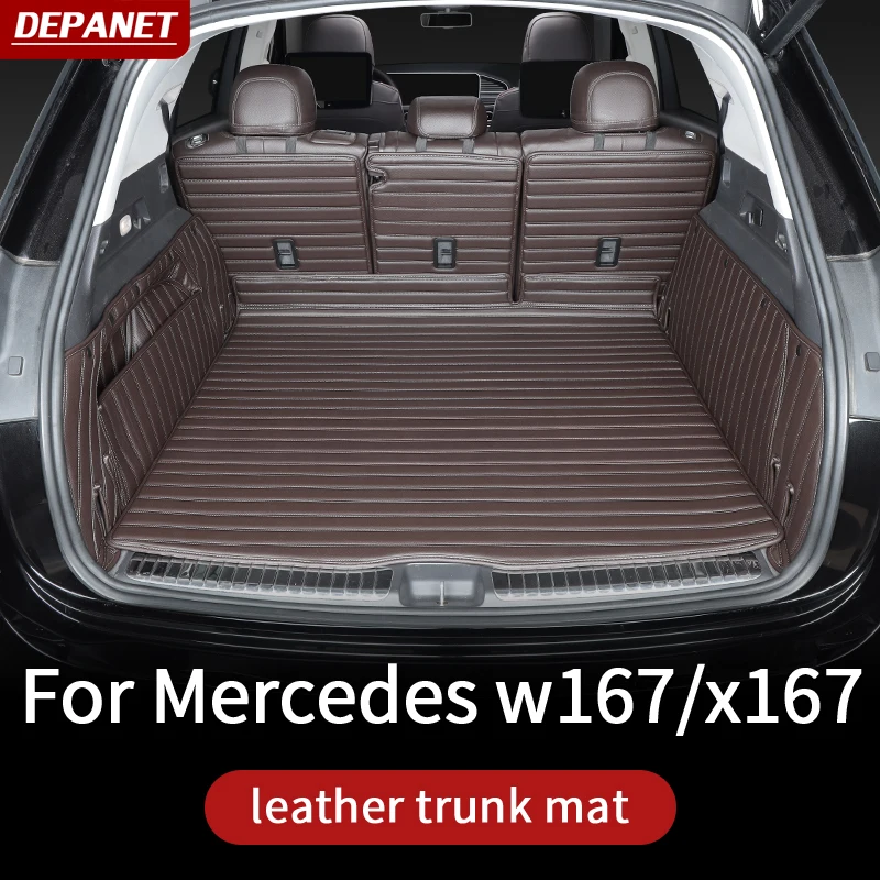 Depanet leather trunk mat for Mercedes GLE w167 2020 2021 gls x167 gle ...