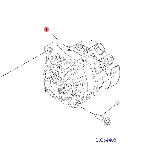 Original brand new generator assembly generator 10254405 suitable for ...