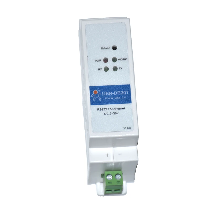 Modbus Rtu Para Modbus Tcp Módulo Servidor Serial De Trilho Din Rs232 Para Ethernet Tcp Ip Rj45