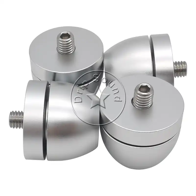 Adjustable speaker stand spikes