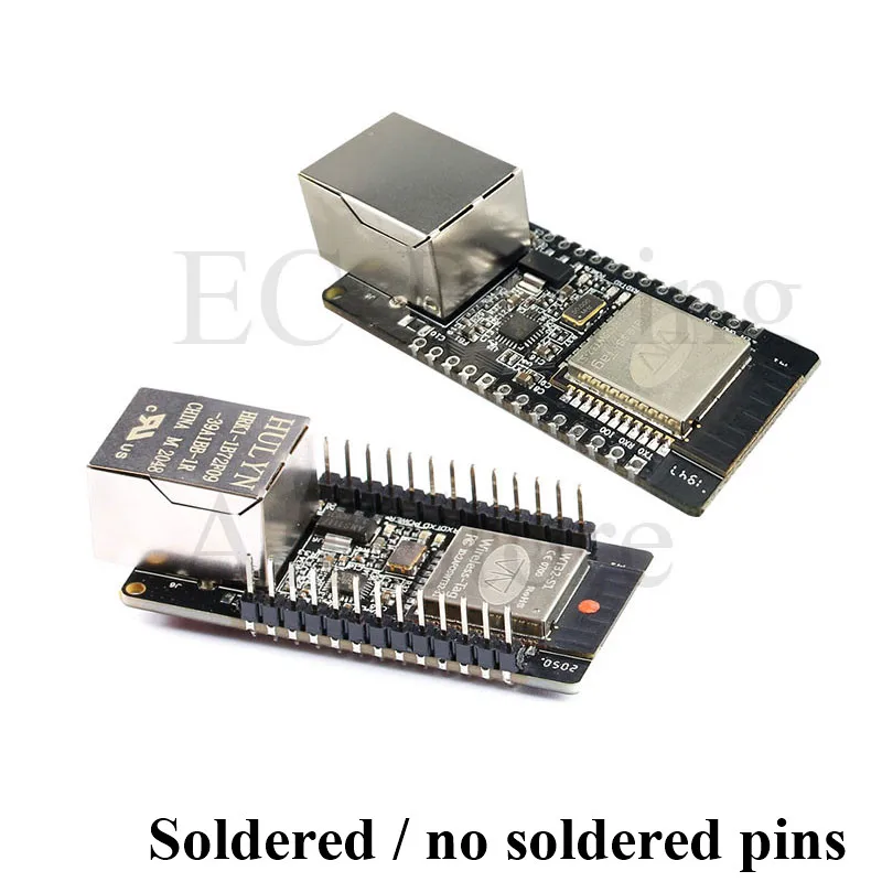 2PCS WT32-ETH01 ESP32 Embedded Serial Port Networking Ethernet Bluetooth-compatible WIFI Combo ...