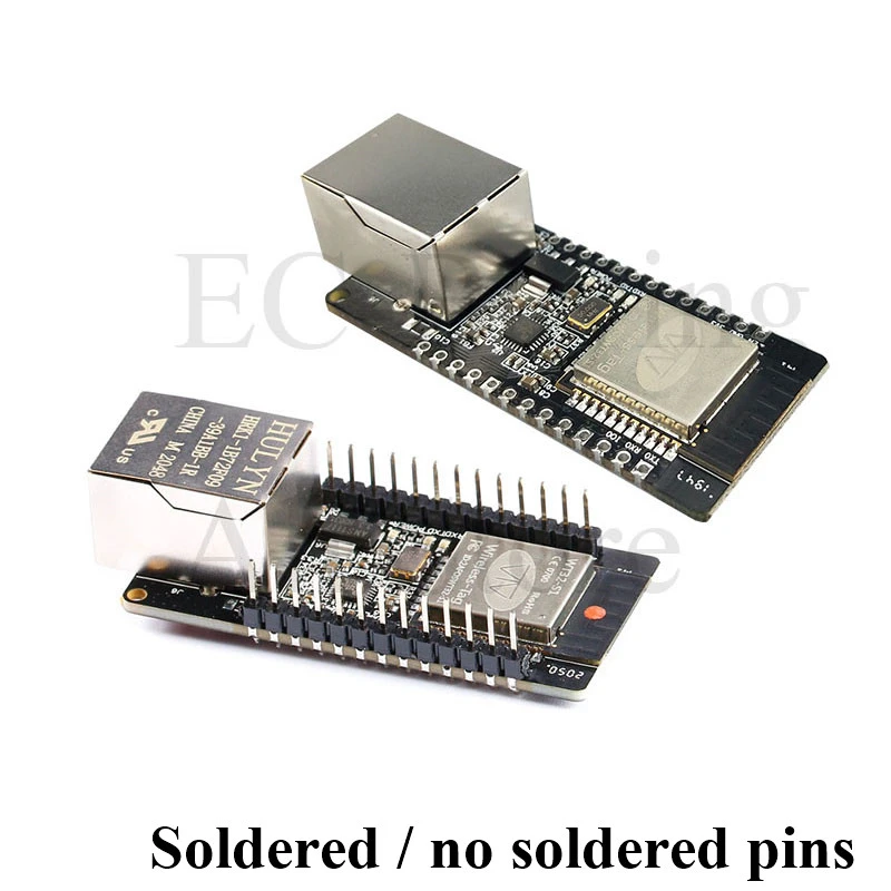 2pcs Wt32-eth01 Esp32 Embedded Serial Port Networking Ethernet ...