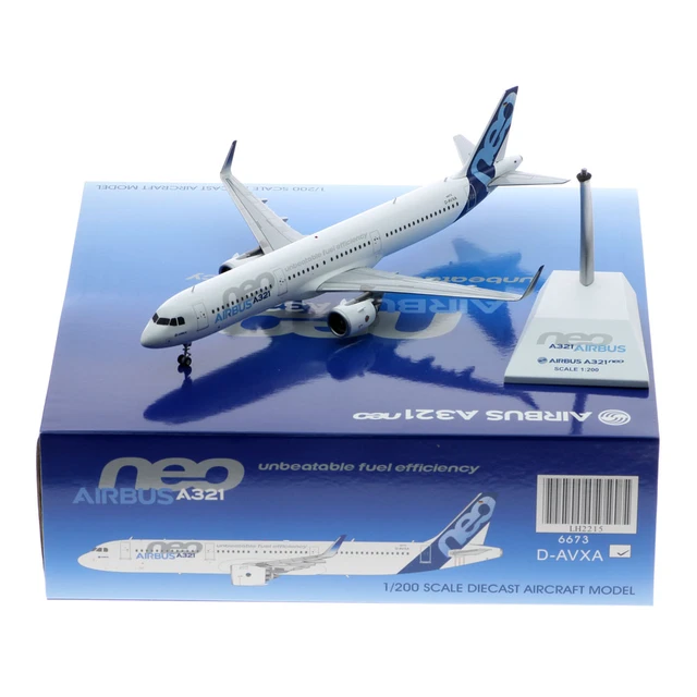 Collectible Plane A321 Model 1:200 Airbus A321 Jet Model Jc, 47% OFF
