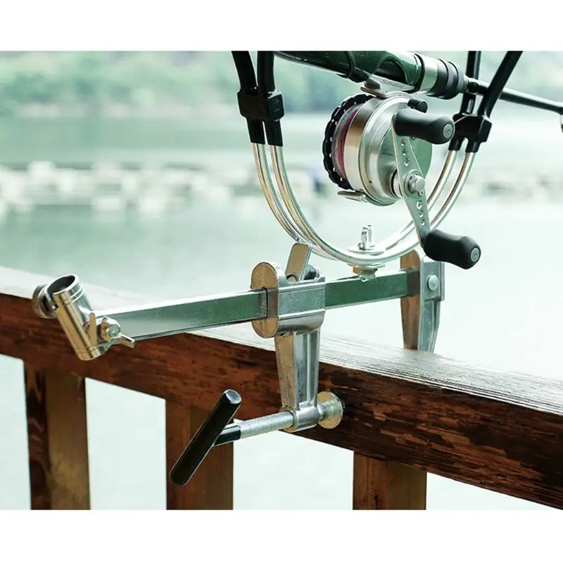 Adjustable Fishing Rod Pole Stand Bracket Holder Pod Rest Sea Ocean ...