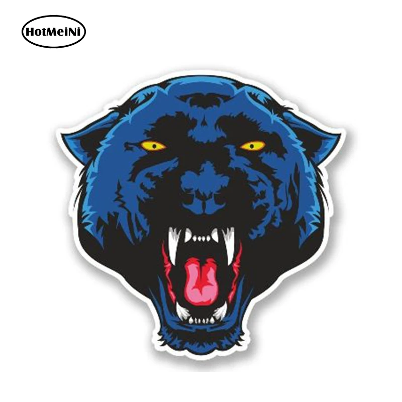 HotMeiNi 13cm x 12cm Car Sticker Black Panther Vinyl Sticker Laptop ...