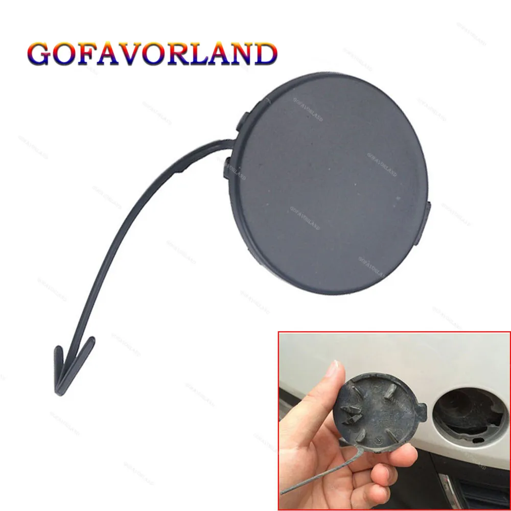 Primed-Front-Bumper-Tow-Eye-Cover-Hook-Cap-5C6807241-5C6807241B-Fit-For ...