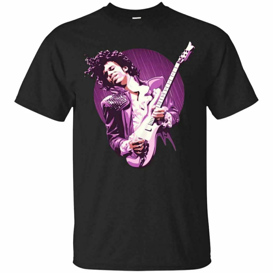 Camiseta morada de Rain Prince para hombre, ropa Vintage, talla S 3XL ...