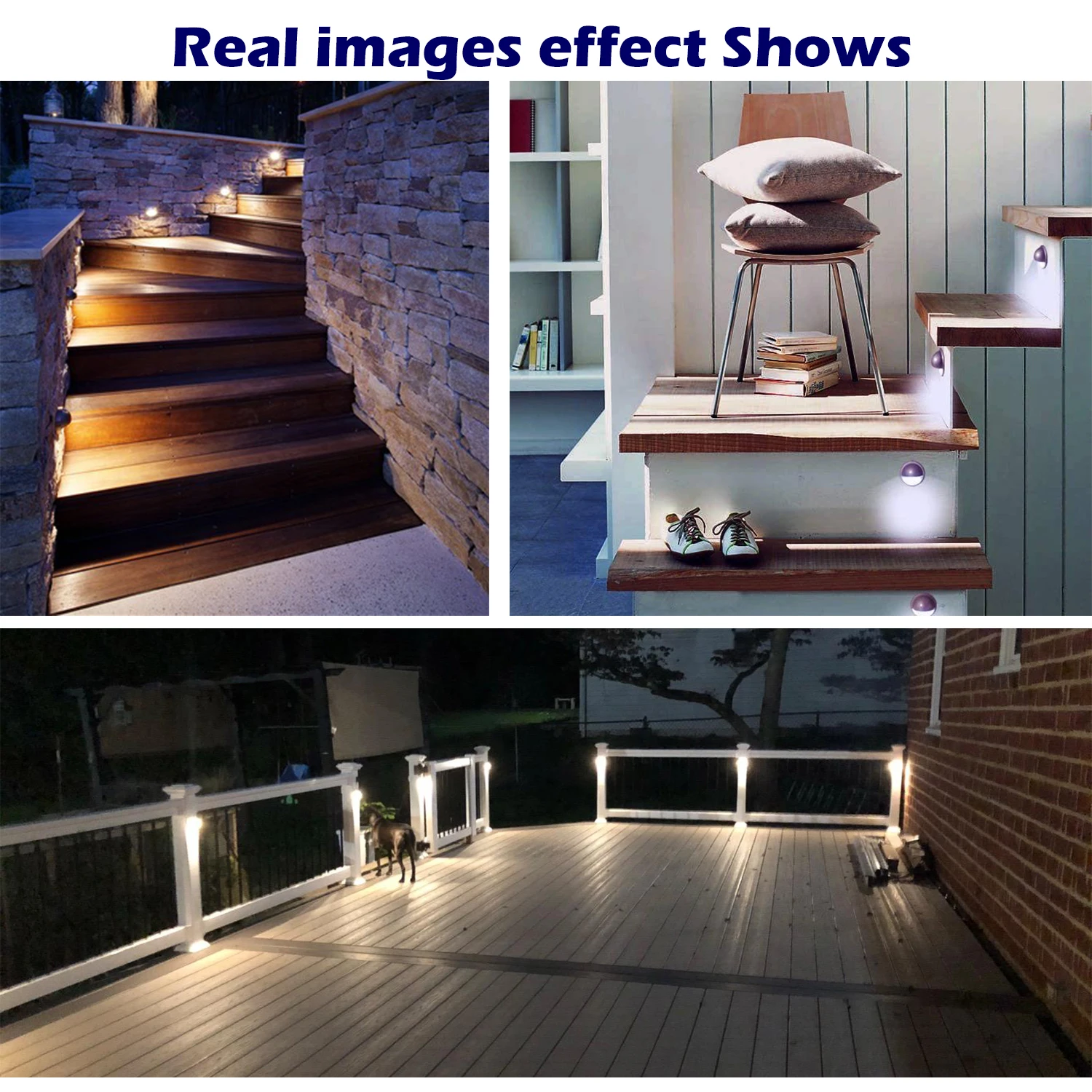 Patio Deck Lighting Ideas With Stair