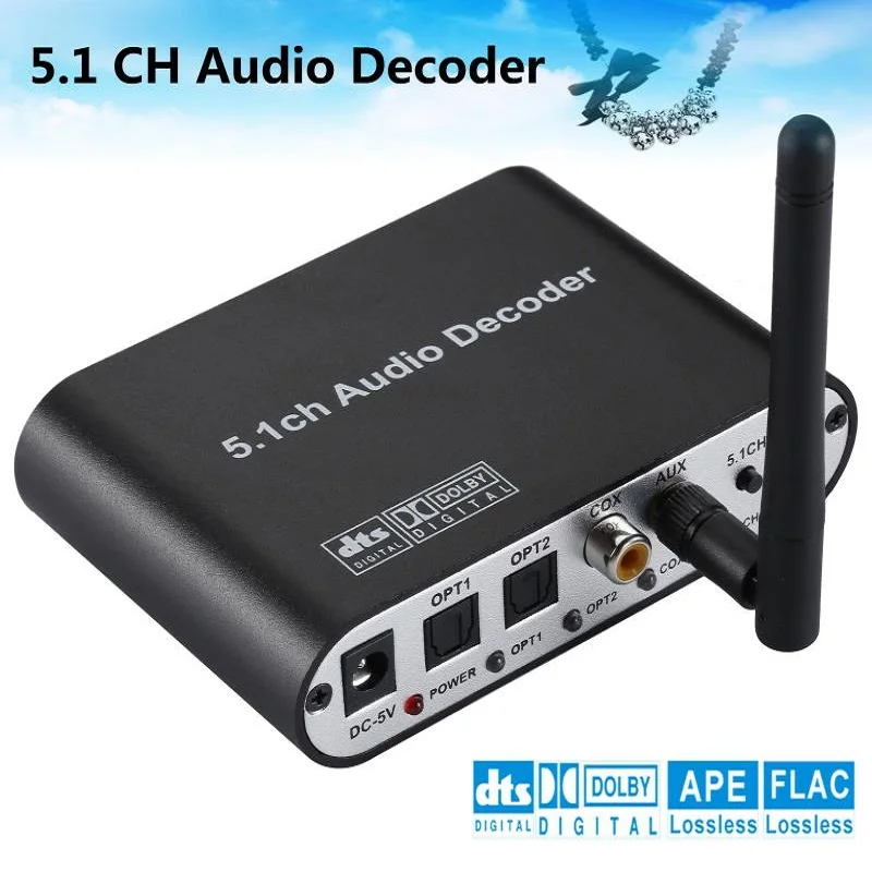 5-1CH-Audio-Decoder-Bluetooth-5-0-Reciever-Wireless-Audio-Adapter ...