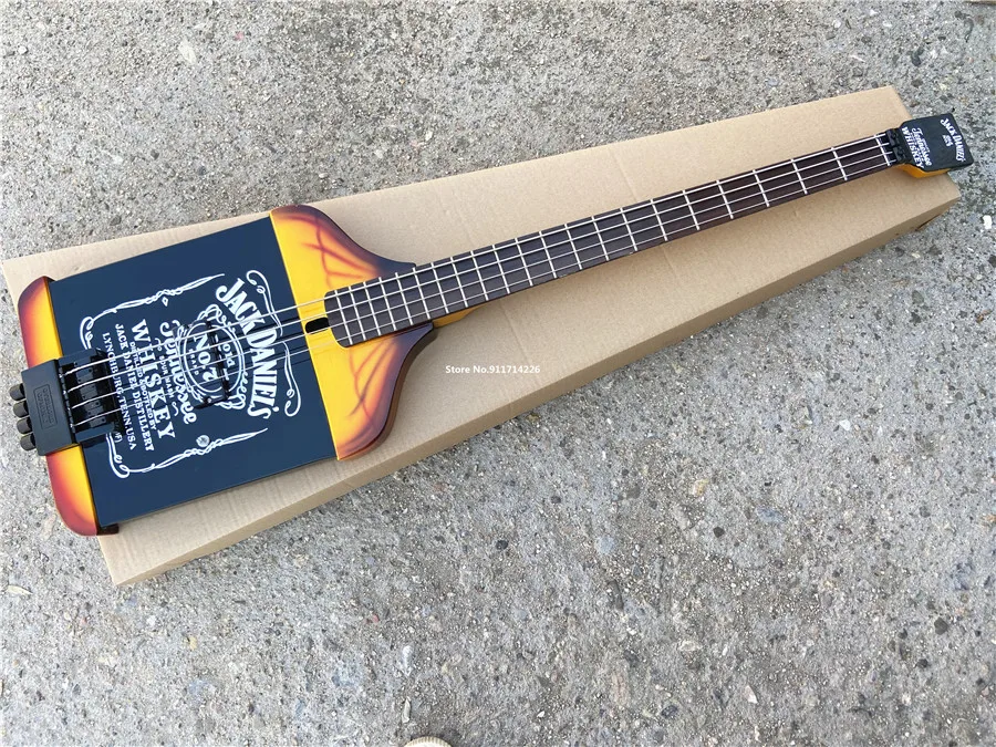 High-quality-custom-edition-headless-4-string-electric-bass ...