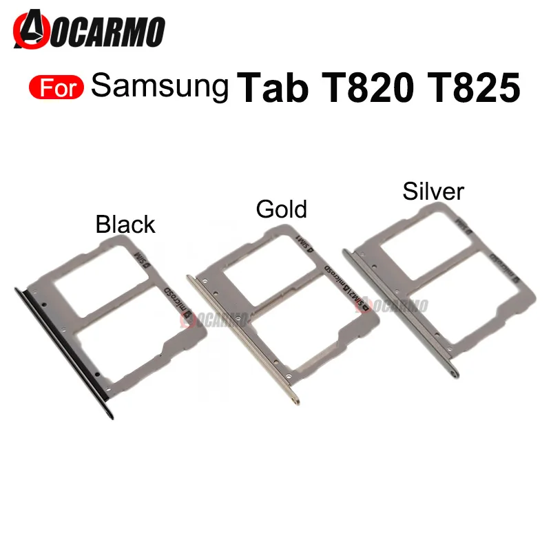 1Pcs-Sim-Card-For-Samsung-Galaxy-Tab-T820-T825-S3-9-7-MicroSD-SIM-Tray ...