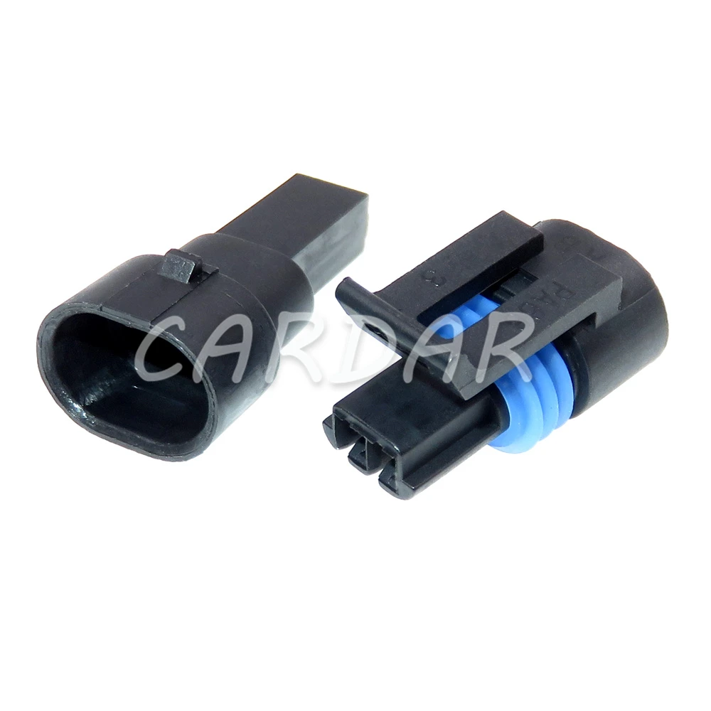 1 Set 2 Pin 1.5 Series Automobile Fuel Fine Filter Wiring Terminal ...