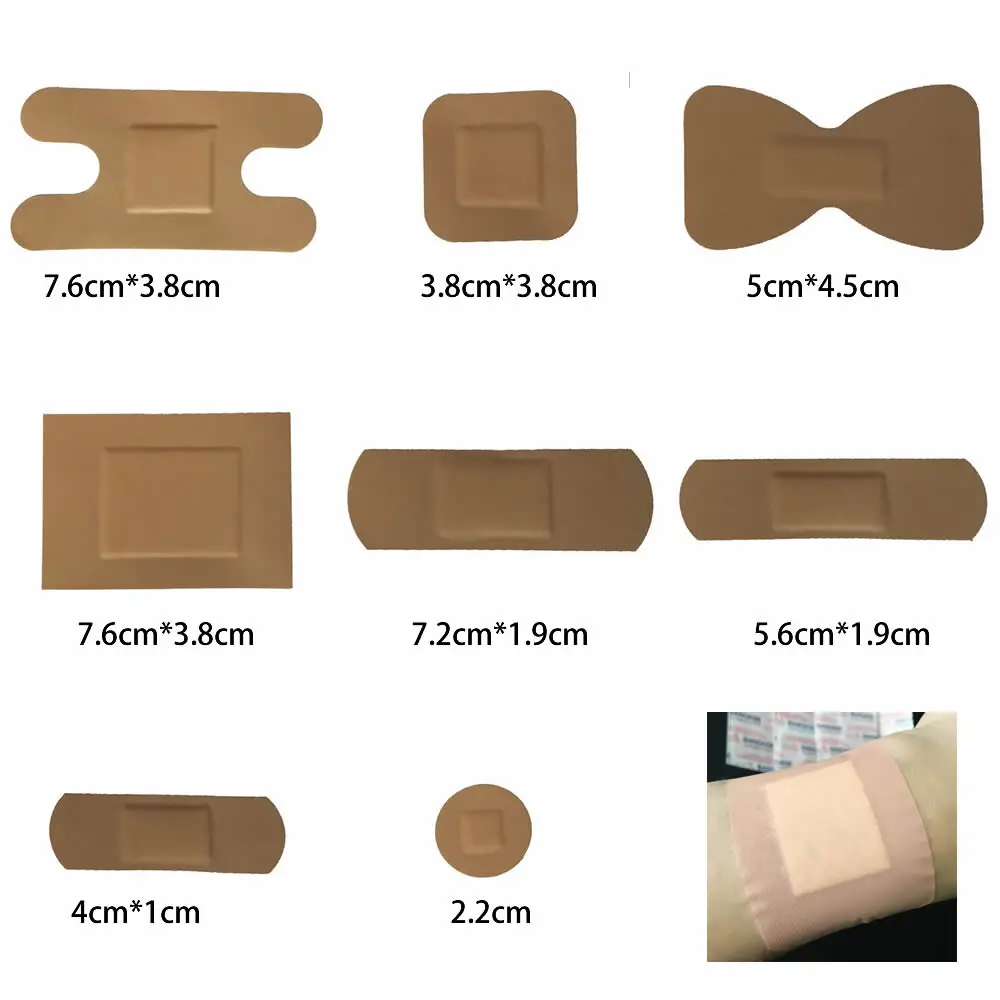 20/50/100 Pcs First Aid Waterproof Wound Plaster Medical Anti-bacteria ...