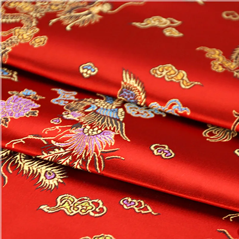 Red Chinese Fabric