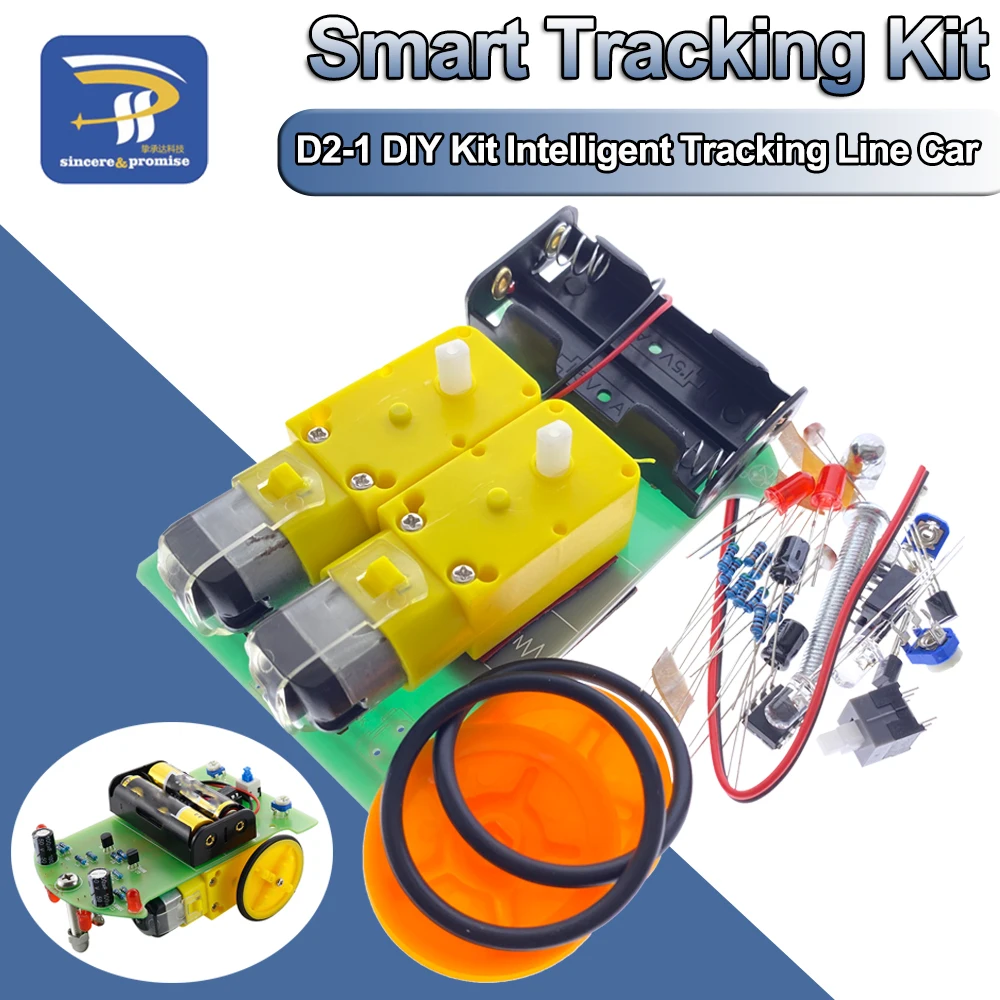 D2-1-DIY-Kit-Intelligent-Tracking-Line-Smart-Car-Kit-TT-Motor ...
