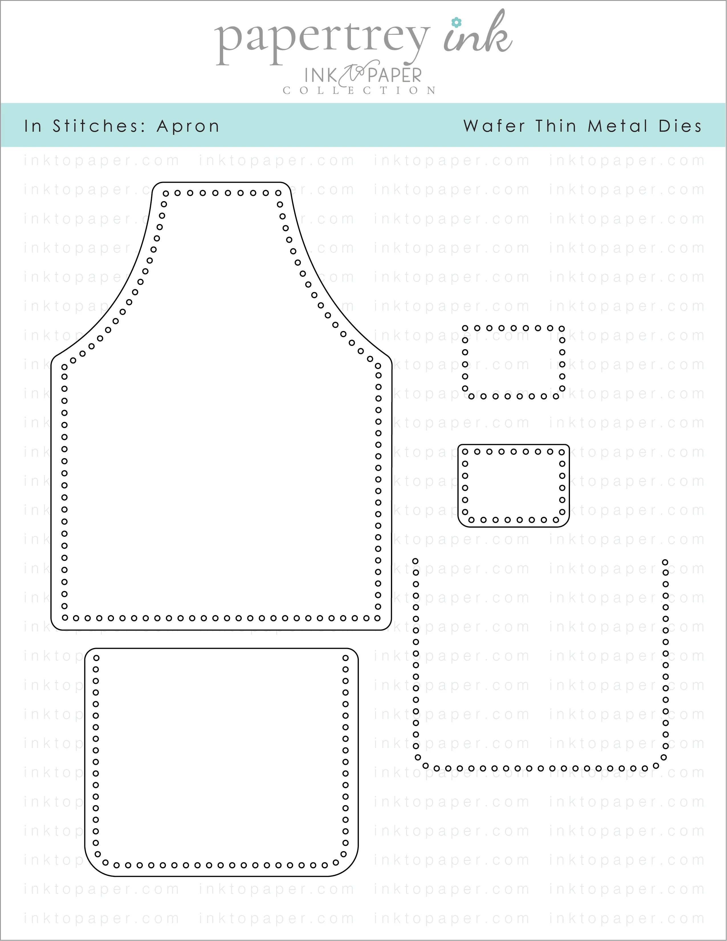 Apron Template For Card