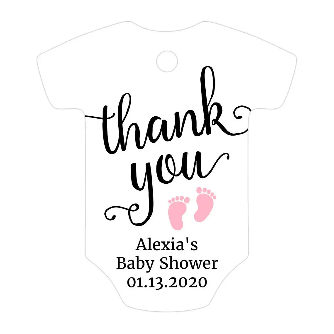 Free Printable Baby Shower Thank You Tags