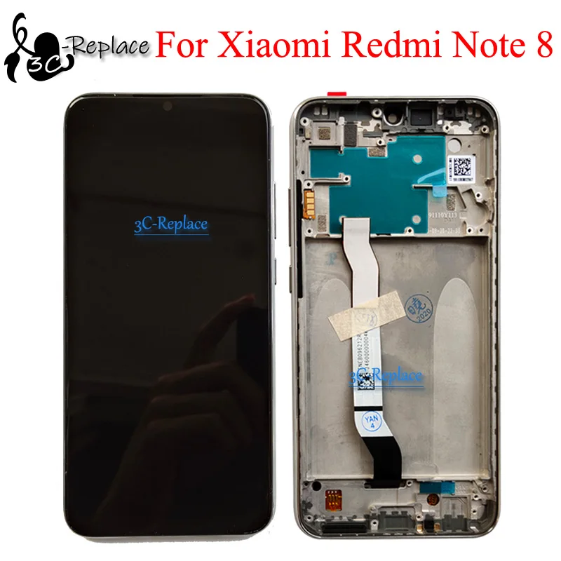 High Quality 6.3 inch For Redmi Note 8 / Note8 Global Full LCD Display ...