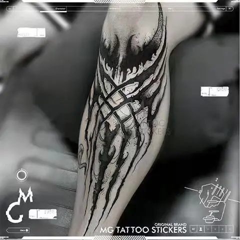 Tribal Diablo Tattoo