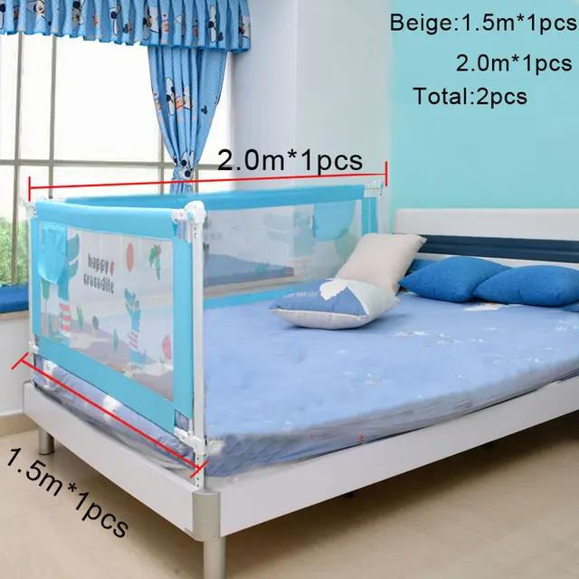 Baby Bed Fence Rails Security Fencing Children Guardrail Playpen