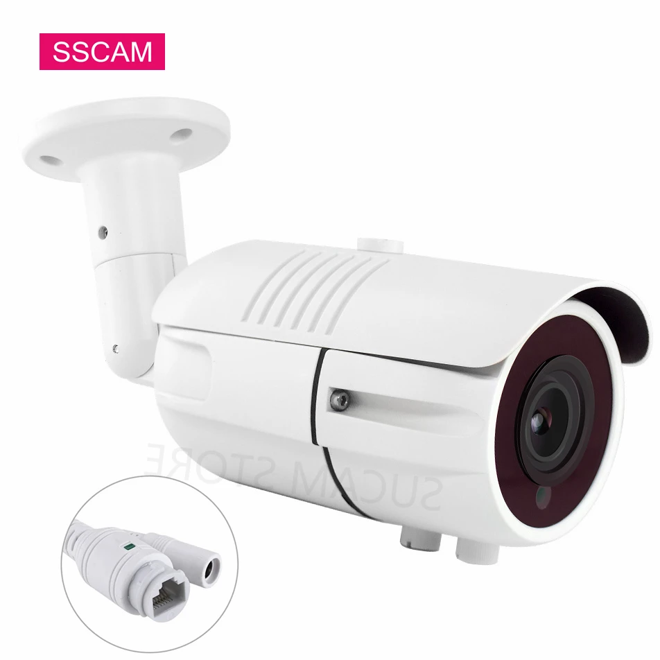 Outdoor 2mp Starlight Ip Security Camera Waterproof 2.8-12mm Colored ...