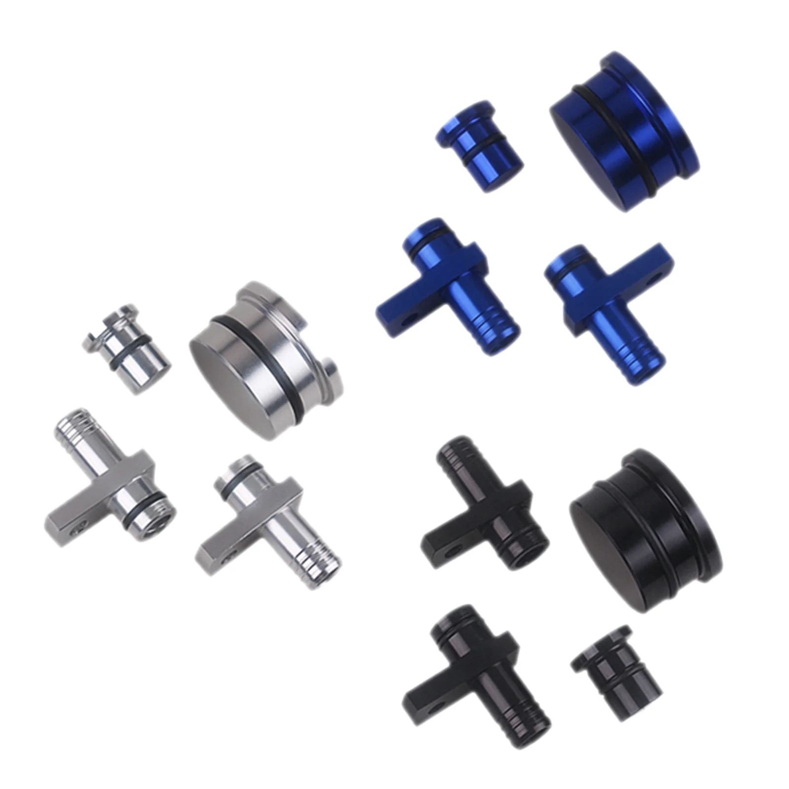 PCV Reroute Fitting Resonator Plug Reroute Assembly Kit with Upgraded ...