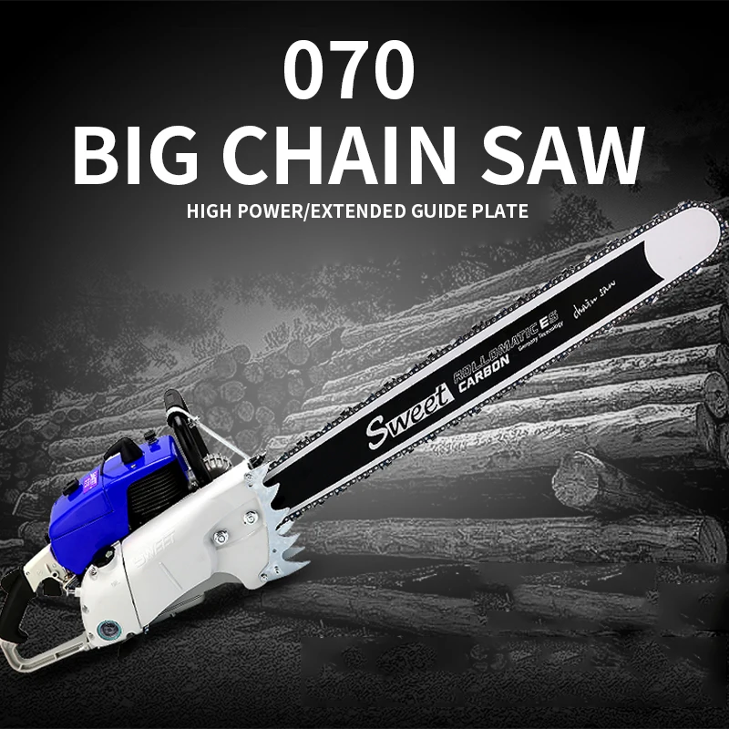 070 Large Chain Saw Two stroke Logging Saw Large Gasoline Saw ...