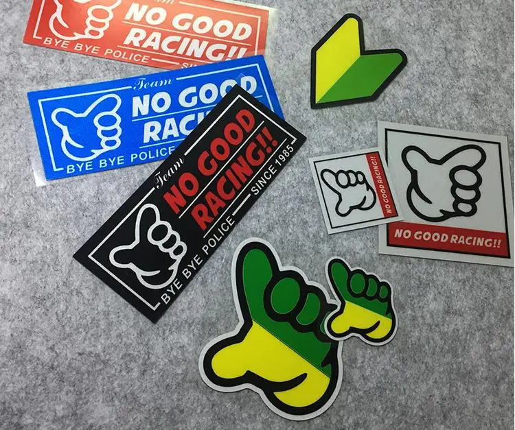 No-Good-Racing-Stickers-Kanjo-Osaka-Japan-JDM-Racing-Team-Car-Decal ...