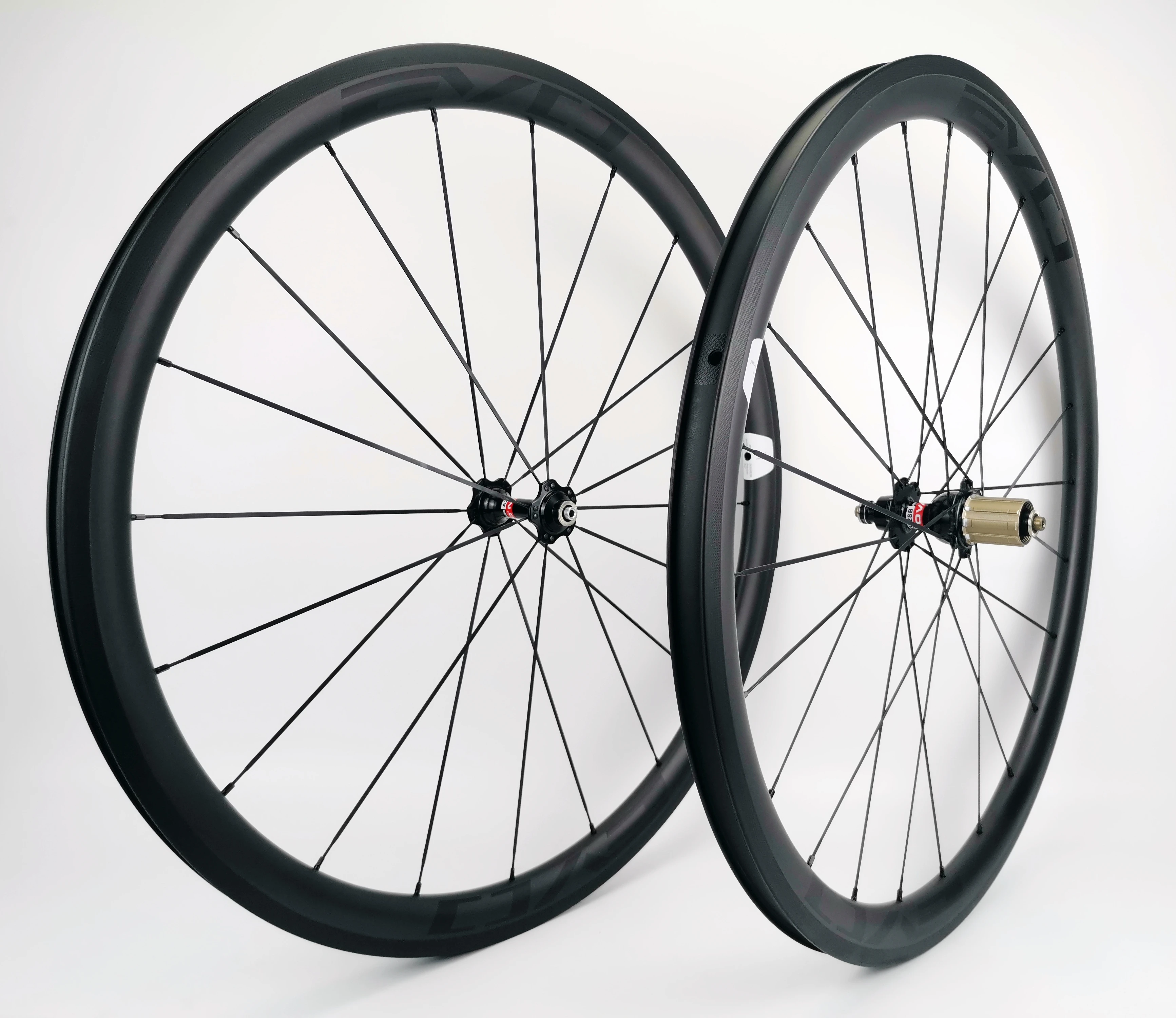 EVO-700C-full-carbon-wheels-38mm-depth-25mm-width-clincher-Tubular-Road ...